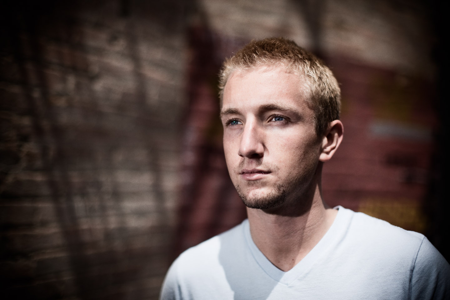 Practice Portrait Session with Zeb in Downtown SLC | dav.d photography