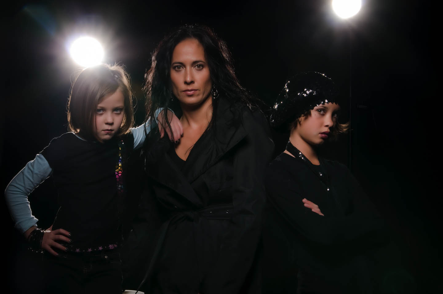 Rock & Roll Family Photos for Christmas Cards | dav.d photography