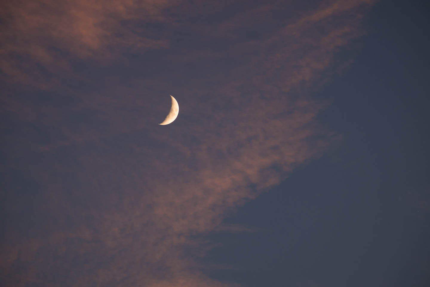 The Moon with Clouds is Pretty, Duh. | dav.d photography