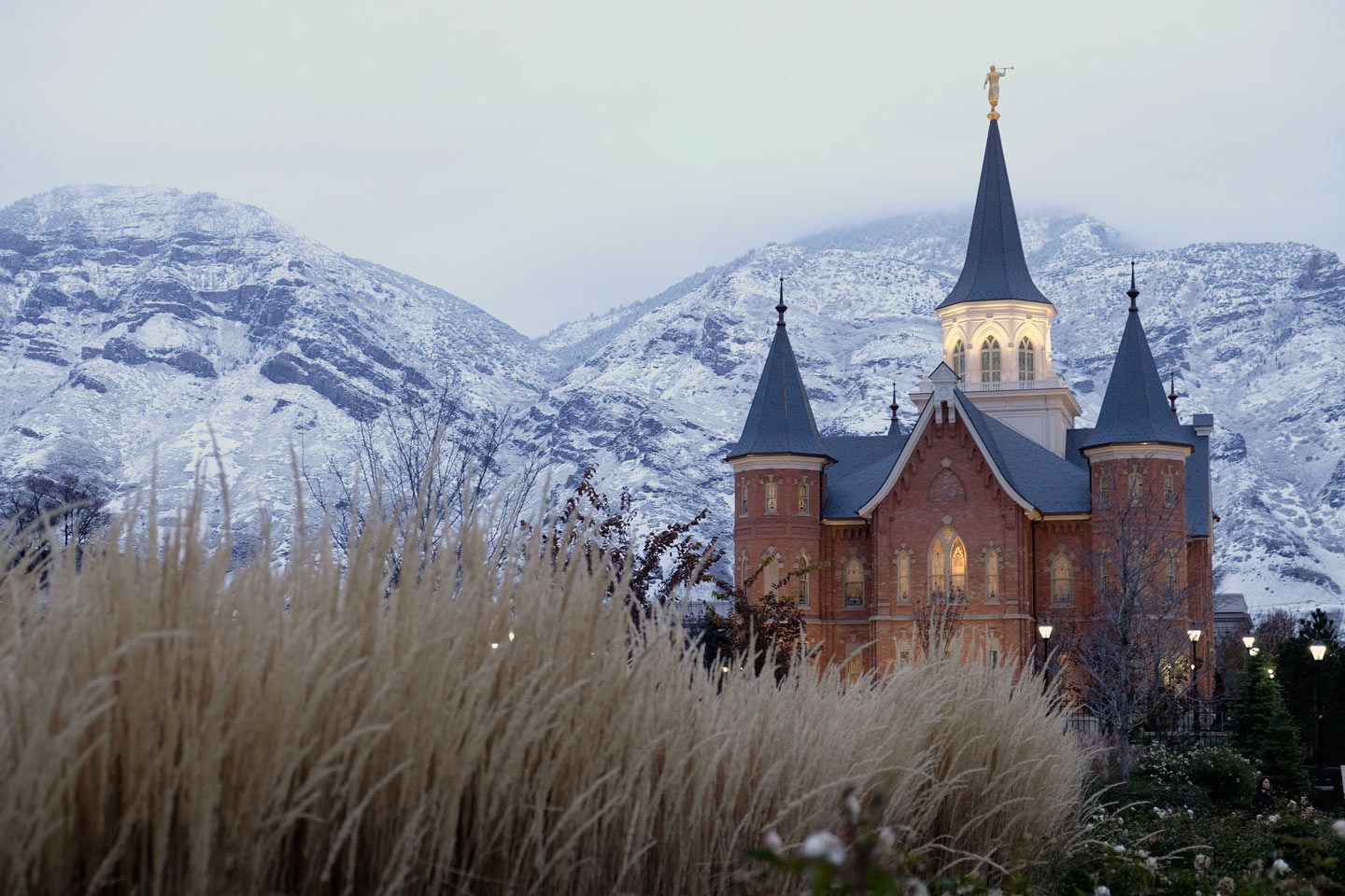 Photo of the Day: Provo City Center Temple in Winter | dav.d photography