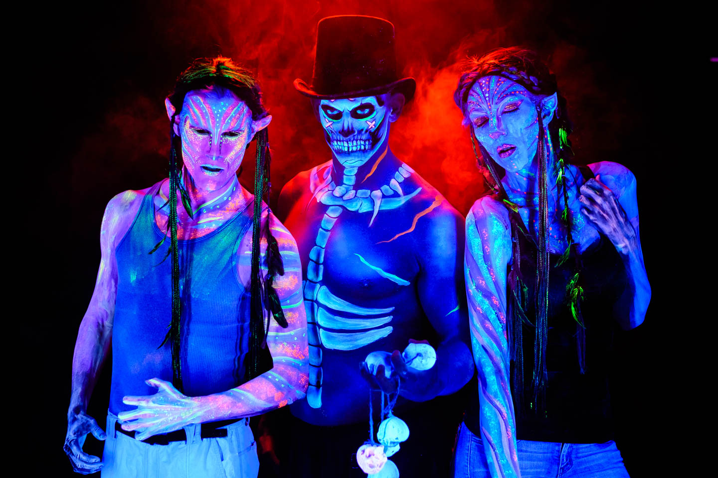 Models and Blacklight Photography, Oh My! | dav.d photography