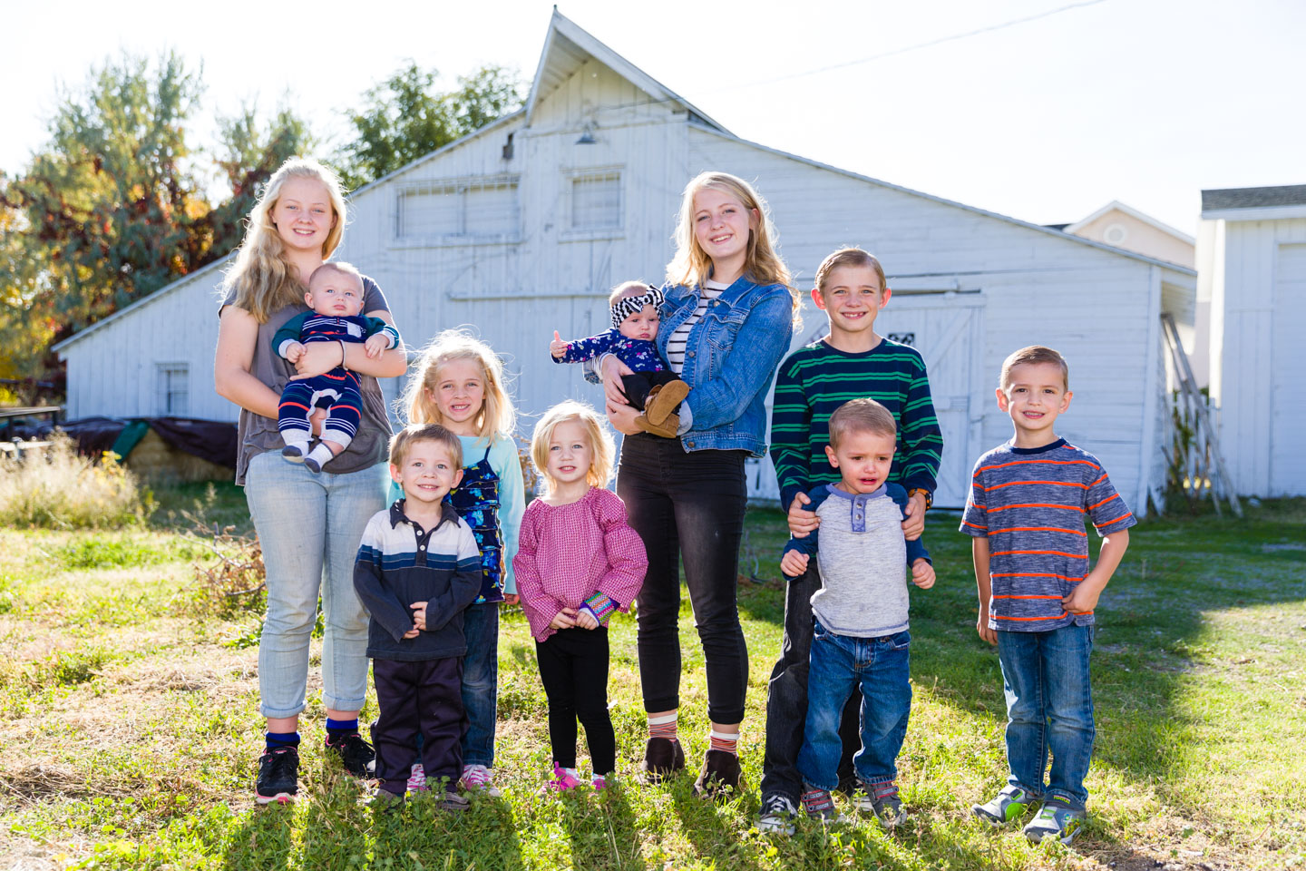 Family Photos with Nieces & Nephews a Plenty | dav.d photography
