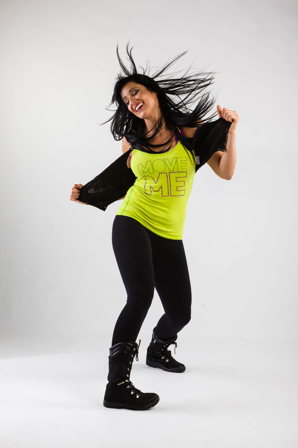 Zumba Instructor in Studio | dav.d photography