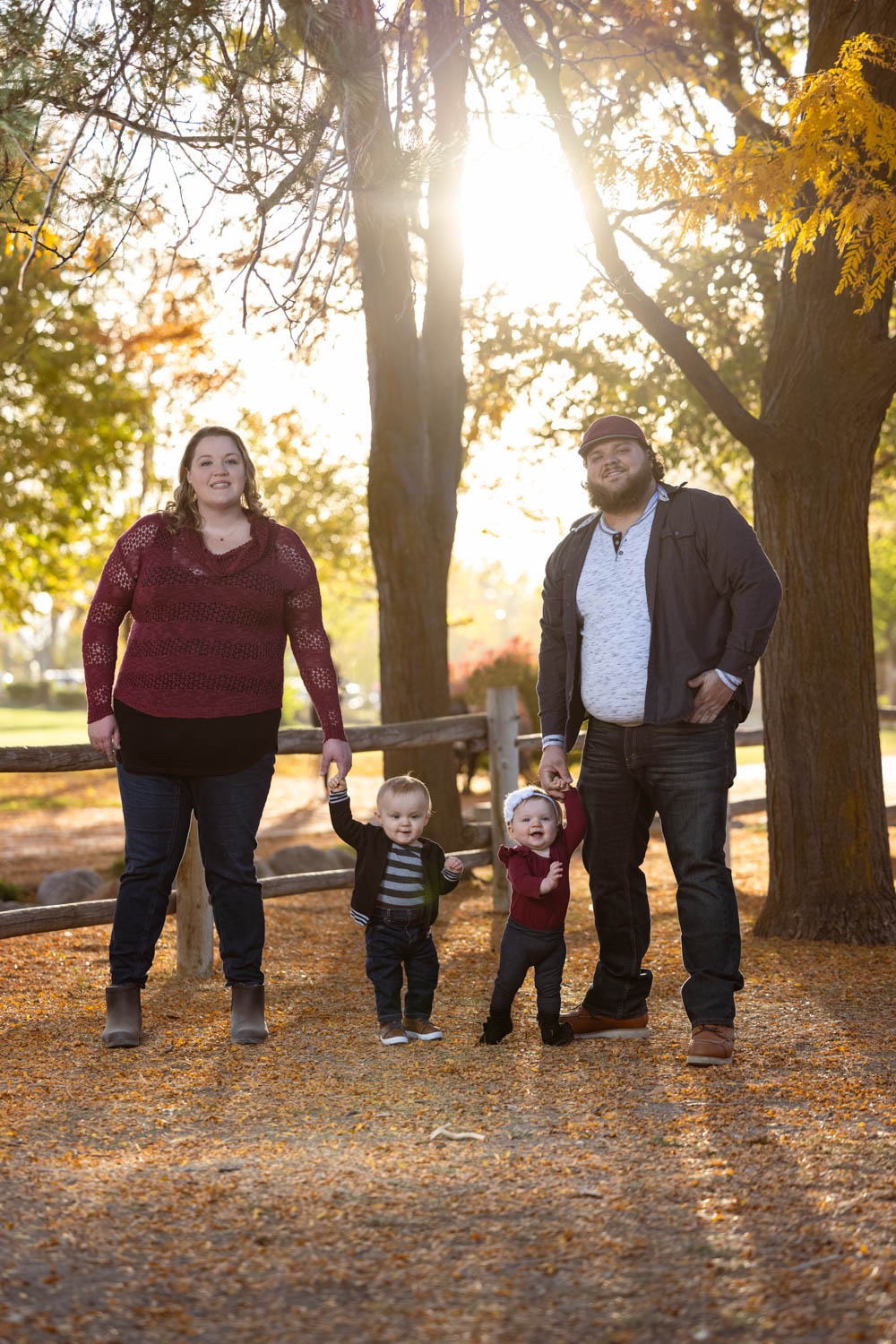 Autumn Family Photos at Wheeler Farm